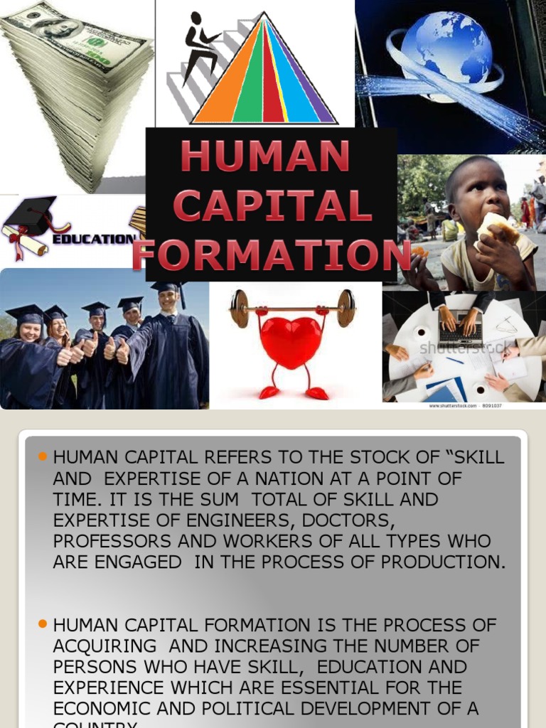 Human Capital Formation in India | PDF | Cost Of Living | Human Capital