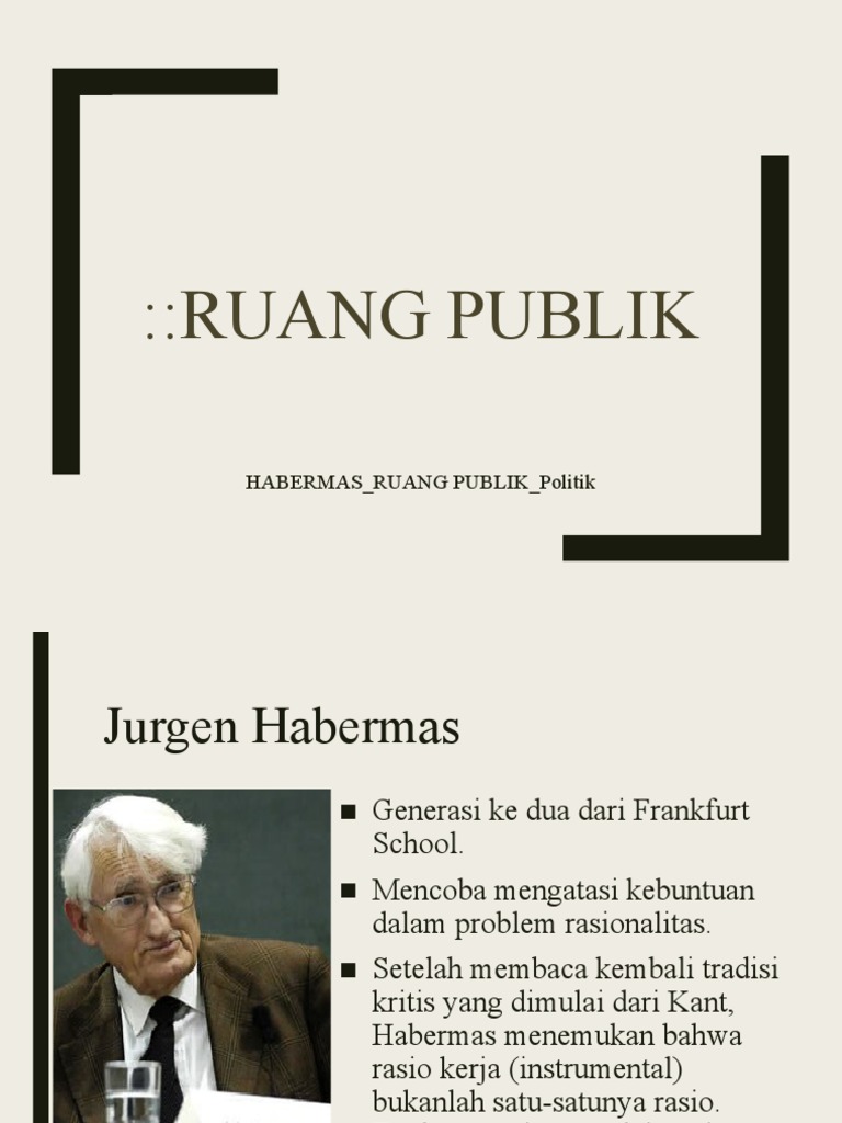 9 Teori-Ruang Publik | PDF