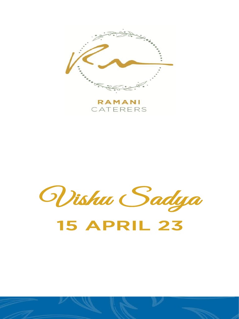 Vishu Leaflet 2023 | PDF