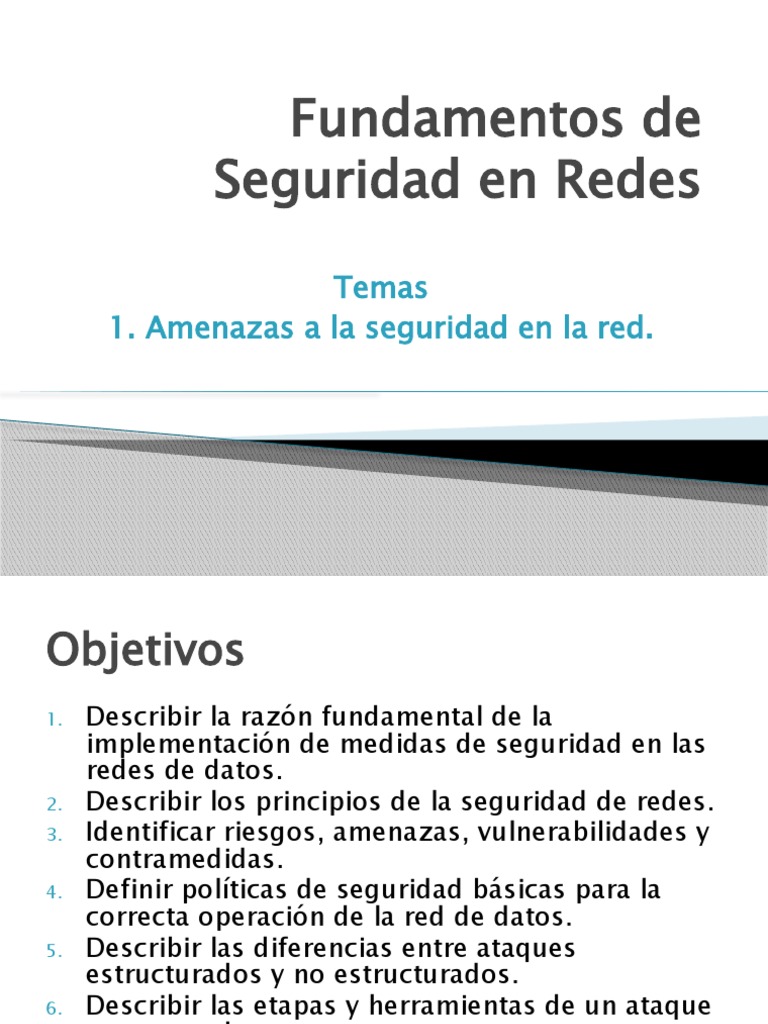 Fundamentos de Seguridad Temas 1 DEF | PDF | La seguridad informática | Seguridad