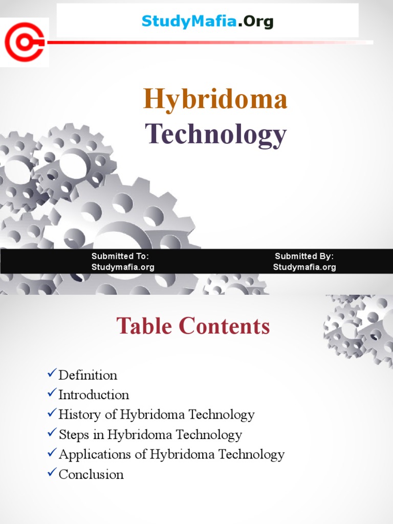 Overview of Hybridoma Technology | PDF | Monoclonal Antibody | Immunology