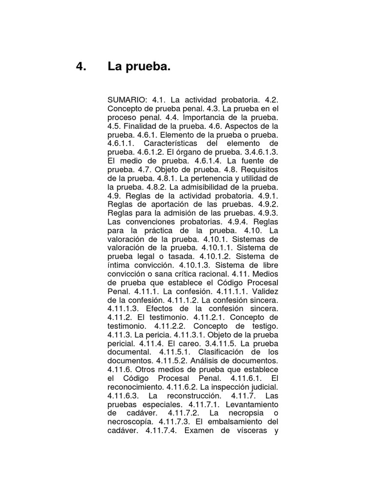 Actividad Probatoria y Principios | PDF | Evidencia (ley) | Derecho penal