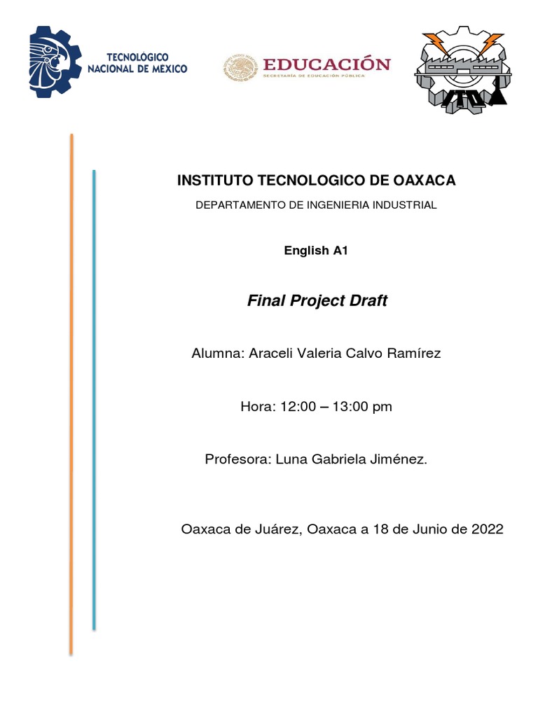 Final Project Draft | PDF