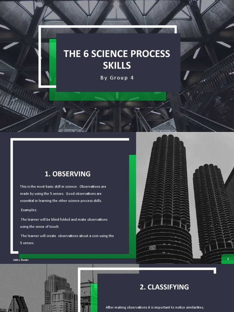 The 6 Science Process Skills | PDF