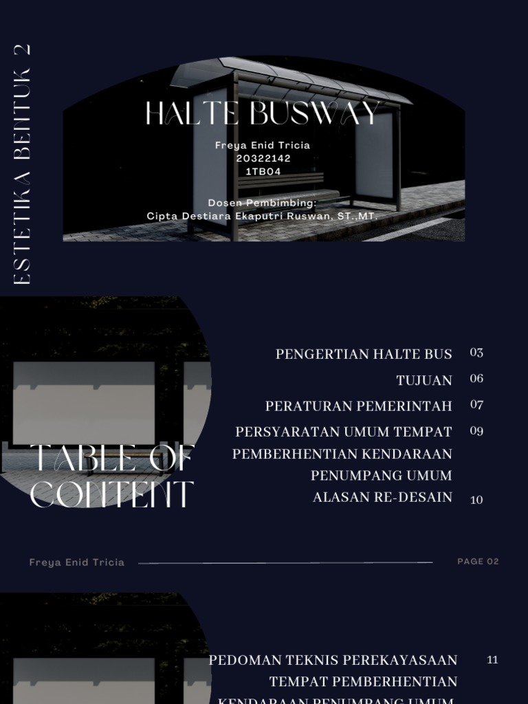 Re Design Halte Transjakarta PDF | PDF