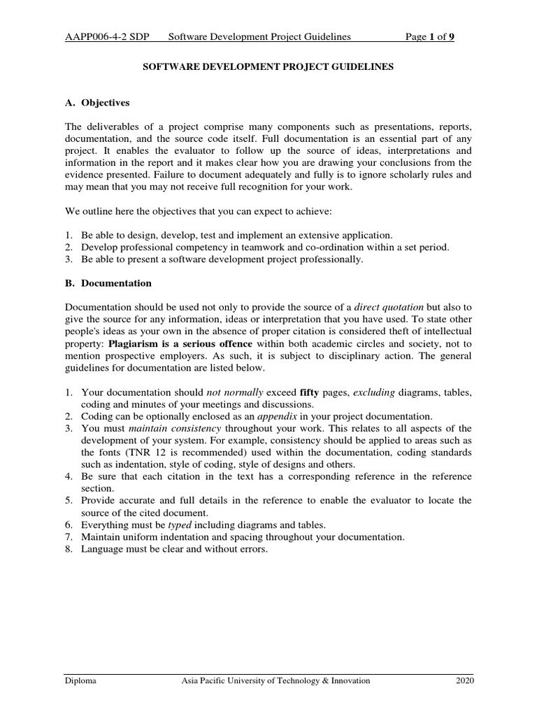 AAPP006 4 2 SDP - Guidelines | PDF | Documentation | System