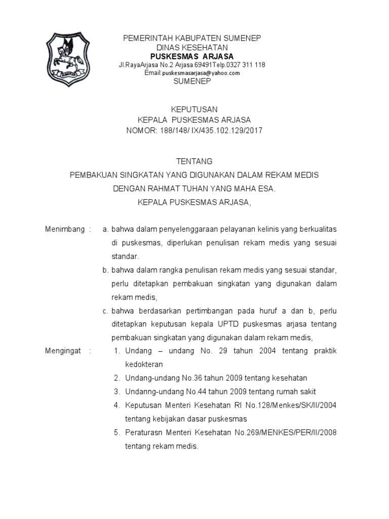 Pembakuan Singkatan | PDF