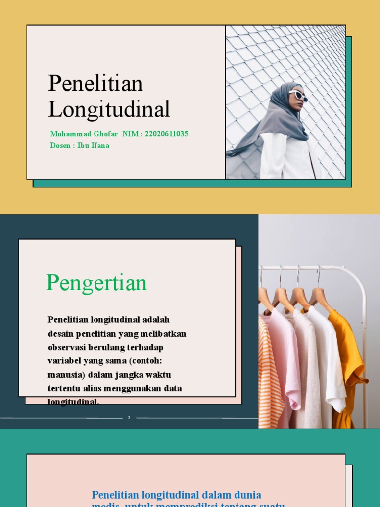 2.GHOFAR Penelitian Longitudinal | PDF