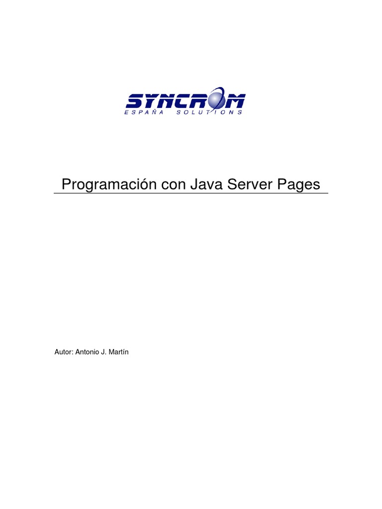 18 - JSP | PDF | Java (lenguaje de programación) | HTML