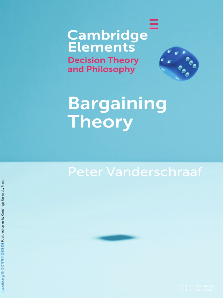 (Elements in Decision Theory and Philosophy) Peter Vanderschraaf ... (Elements in Decision Theory and Philosophy) Peter Vanderschraaf ...