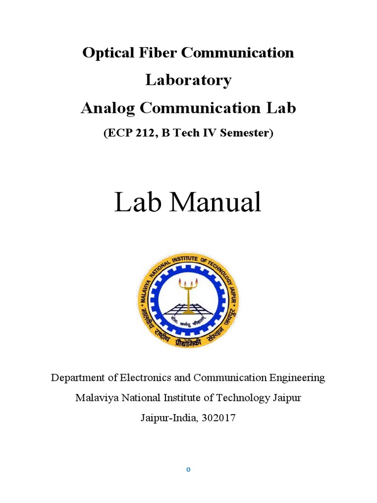 Analog Communication Lab New Final 30sep2021 | PDF