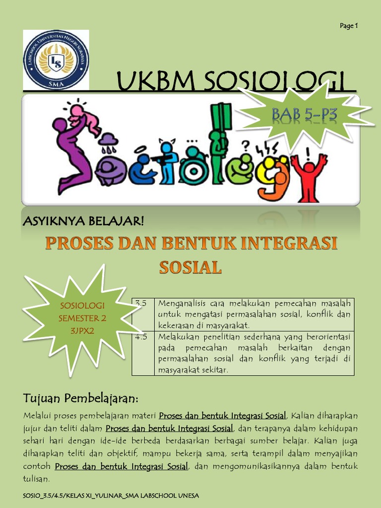 Integrasi Koersif dalam Masyarakat | PDF | Karier & Perkembangan ...