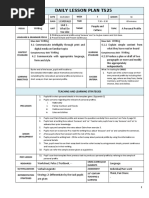 PPP Lesson Plan | PDF | Learning | Lesson Plan