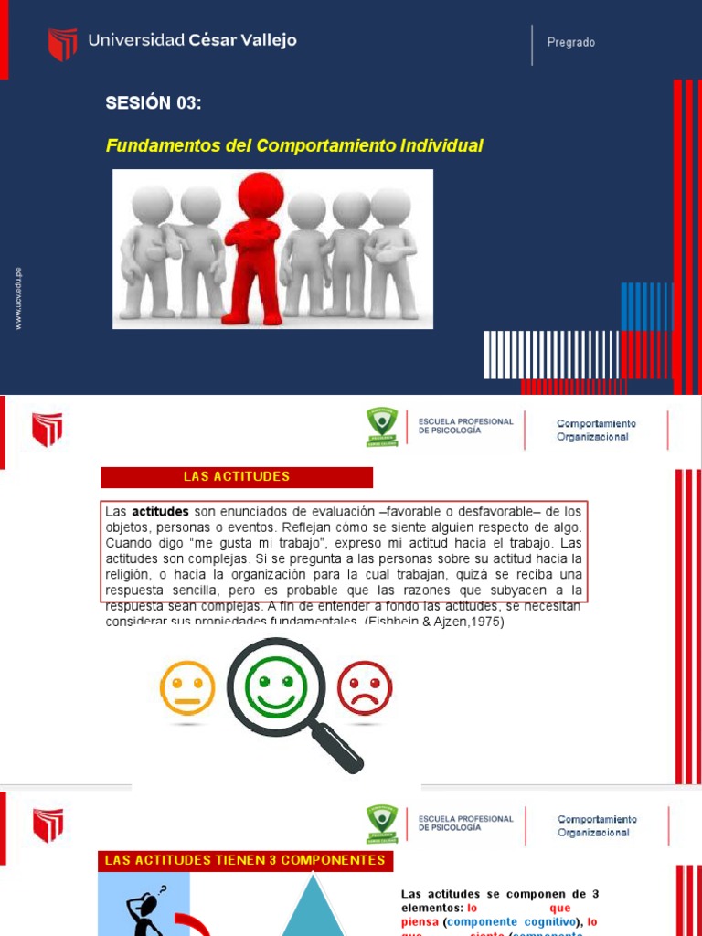 Semana 3 PDF | PDF | Actitud (psicología) | Comportamiento