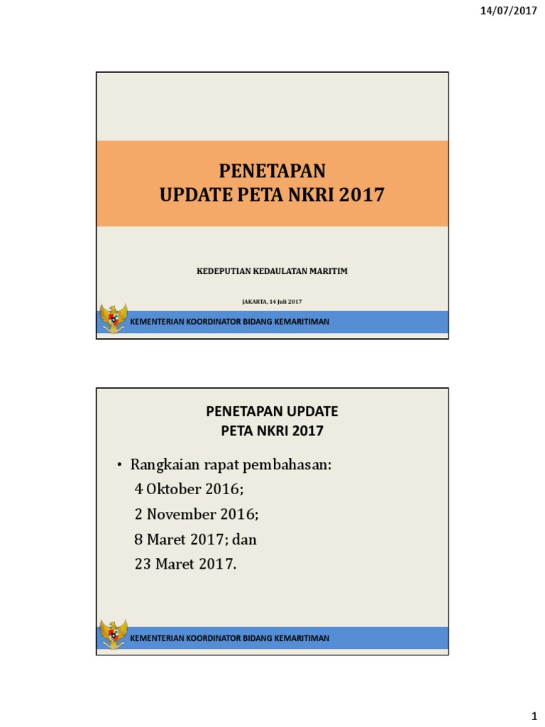 Update Peta Nkri 2017 PDF | PDF