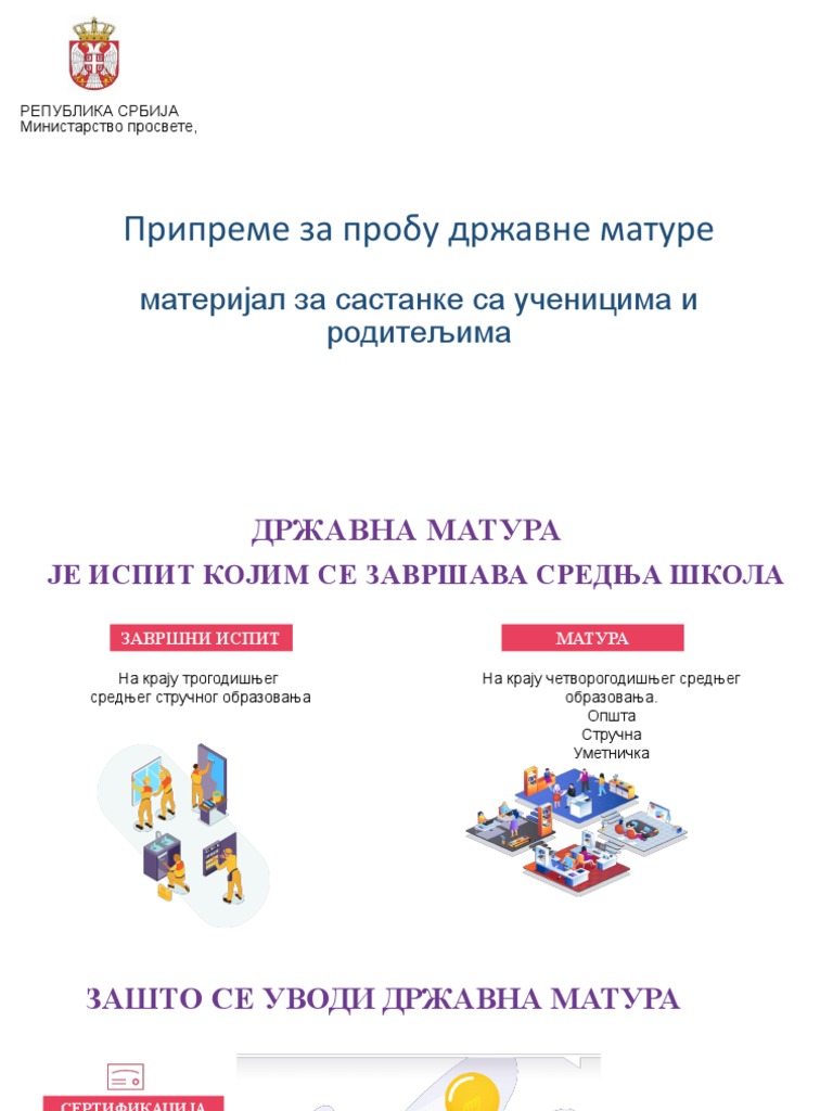 Prezentacija Za Roditeljske Sastanke - Maj 2023 | PDF