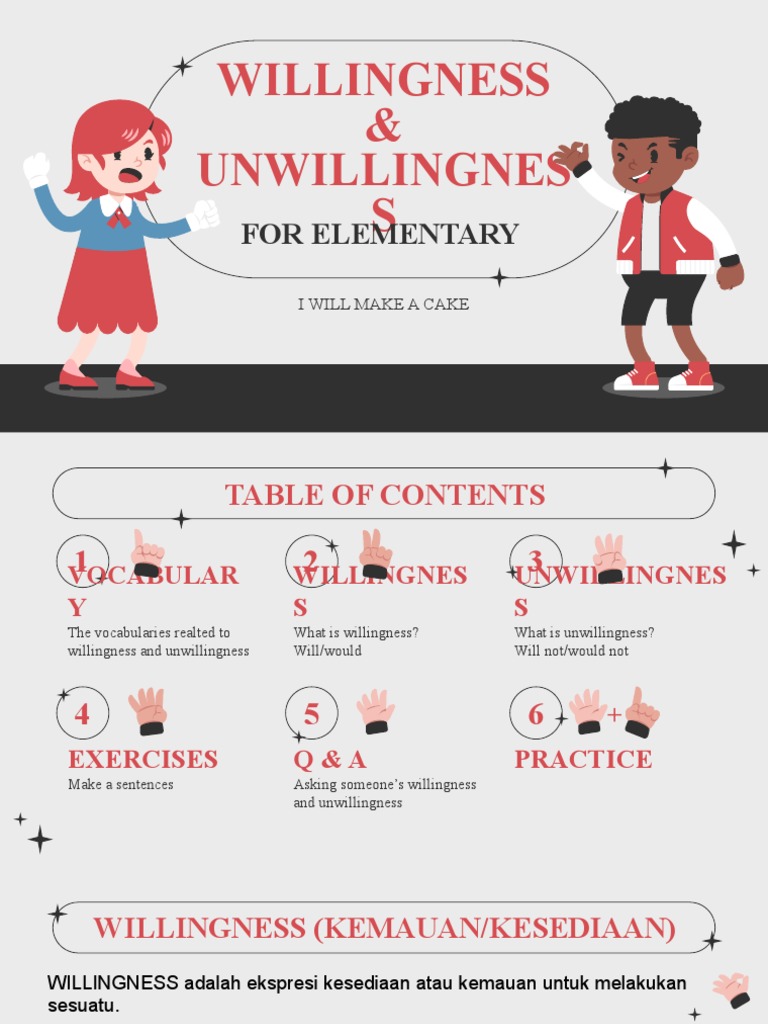 CD Willingness Unwillingness | PDF