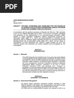 CMO 92 S. 2017 BS Civil Engineering | PDF | Educational Assessment ...