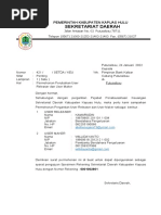 Contoh GANTI SPECIMEN BANK | PDF