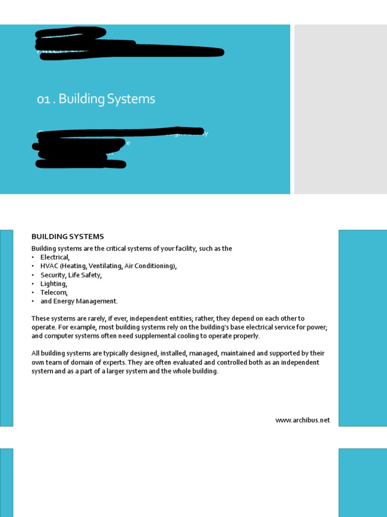 Building Systems | PDF | Building Engineering | Building Technology