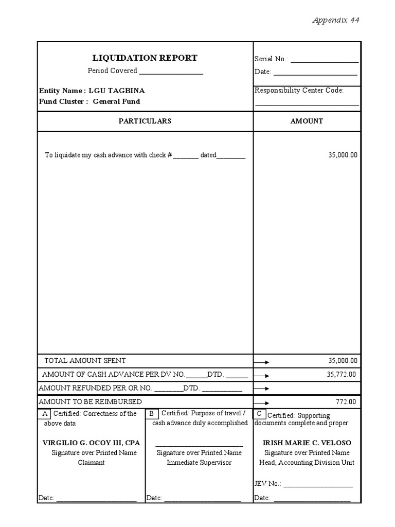 Appendix 44 LR | PDF