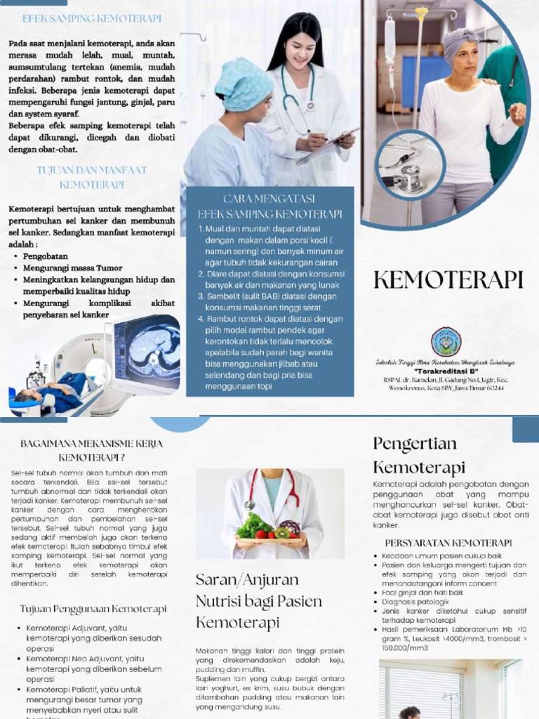 Leaflet Kemoterapi New (1) | PDF
