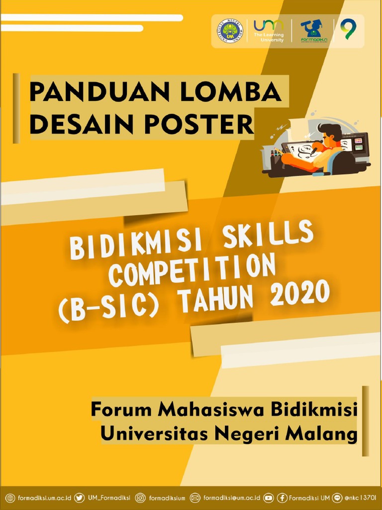 Panduan Lomba Desain Poster B Sic 2020 | PDF