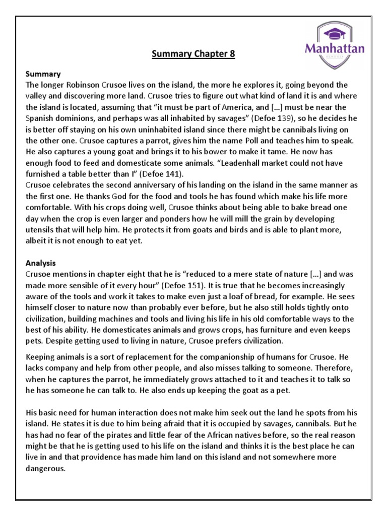 Chapter 8 Summary | PDF | Pet