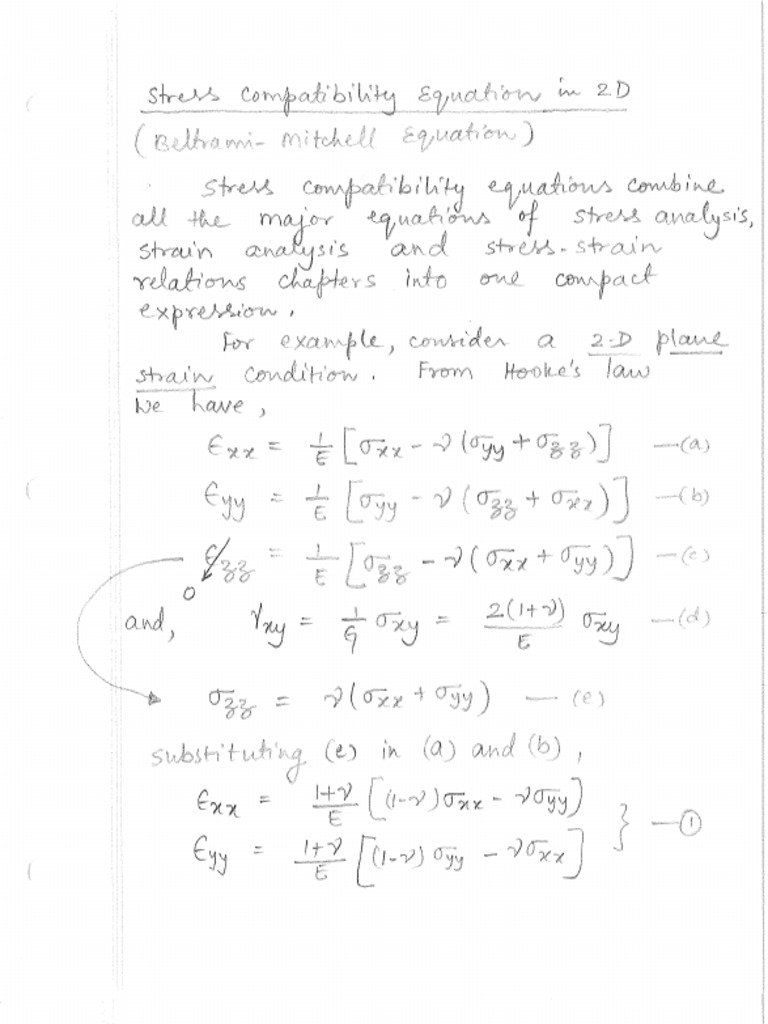 Airys Stress Function | PDF
