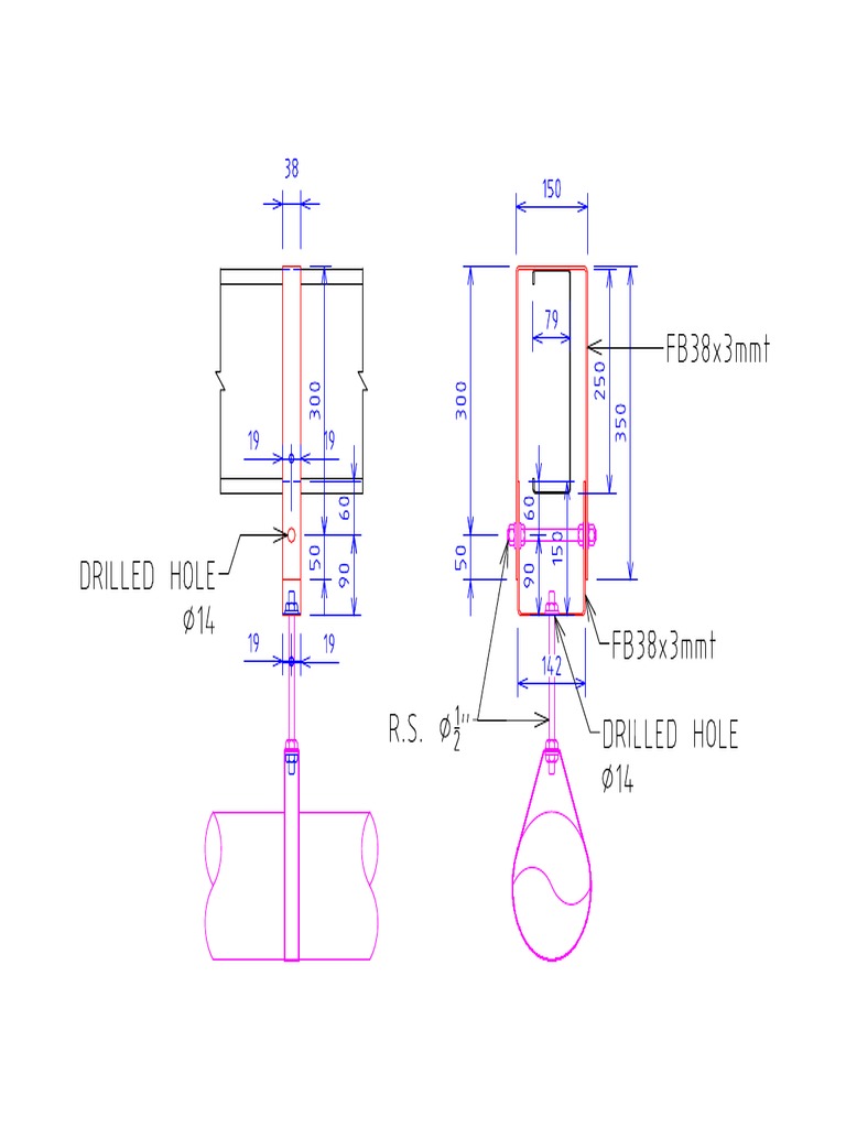 Typical Purlin Hanging Method PDF | PDF
