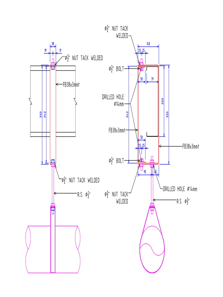 Typical Purlin Hanging Method 2 PDF | PDF