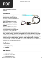 Arduino-Compatible pH Sensor Guide | PDF | Ph | Sensor