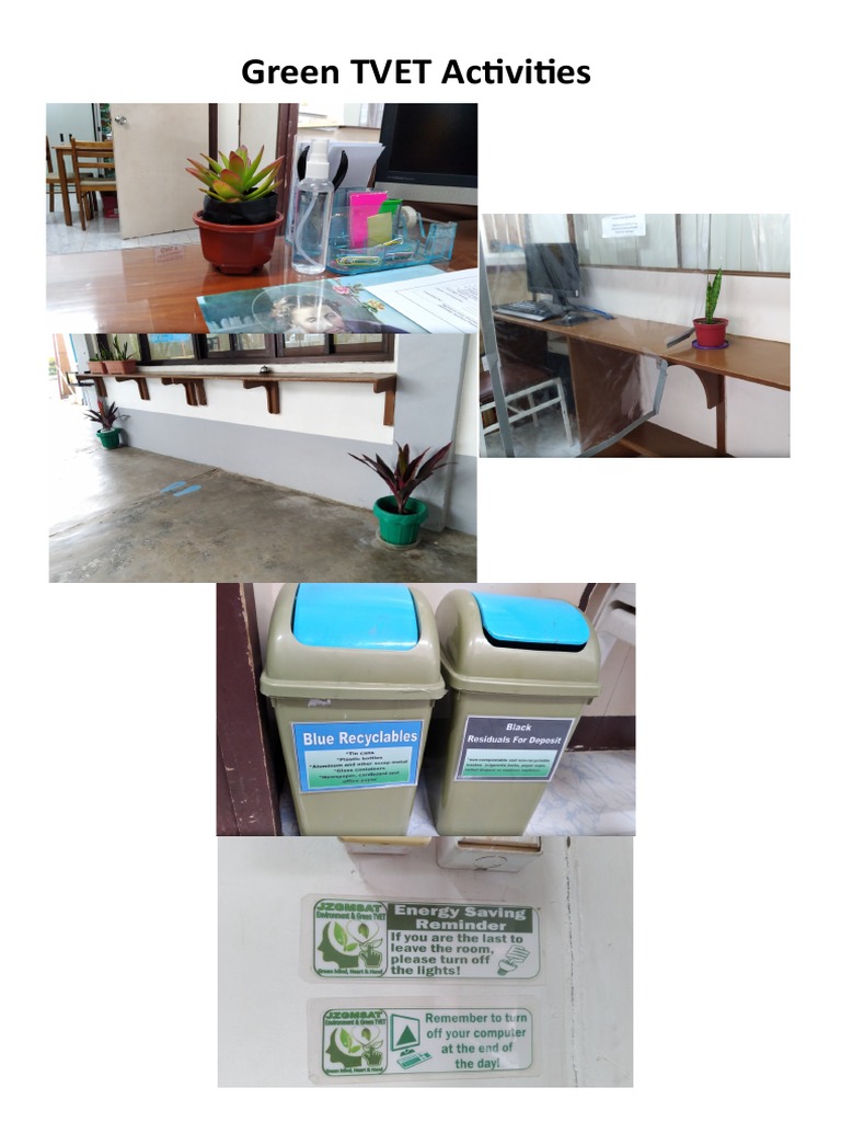 Green TVET Activities | PDF | Technology & Engineering