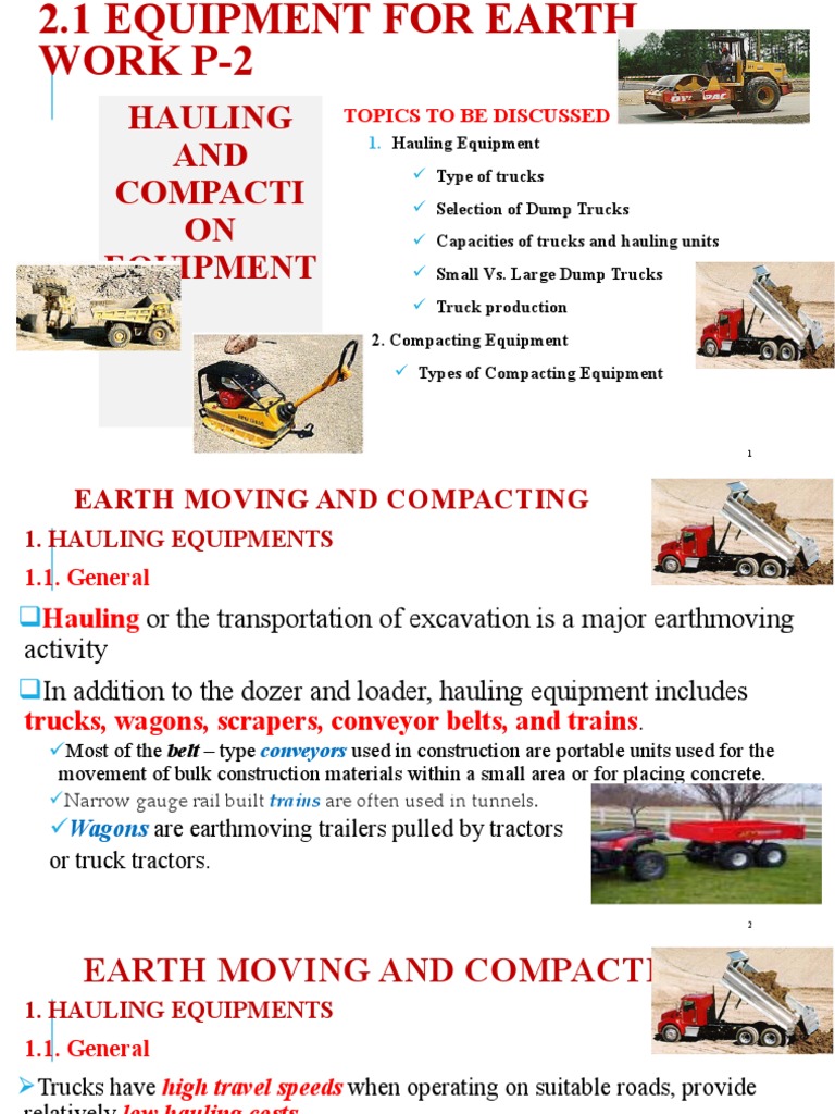 Chapter 1 | PDF | Truck | Soil