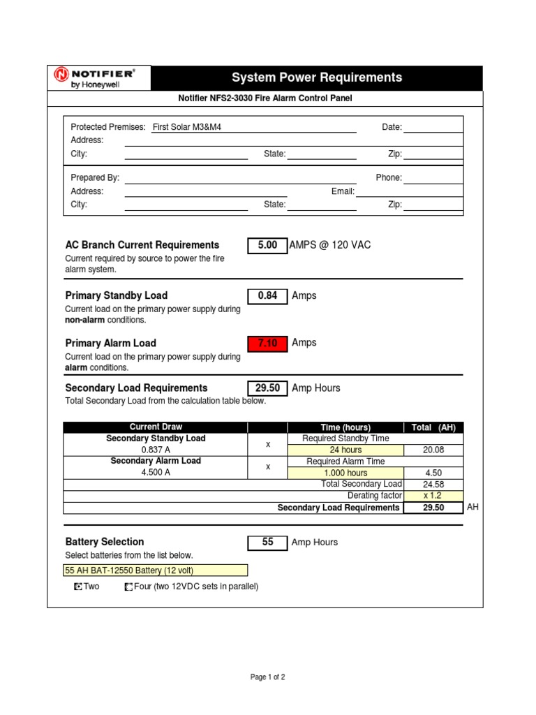 FS 24H Battery Calculation | Download Free PDF | Battery Charger ...