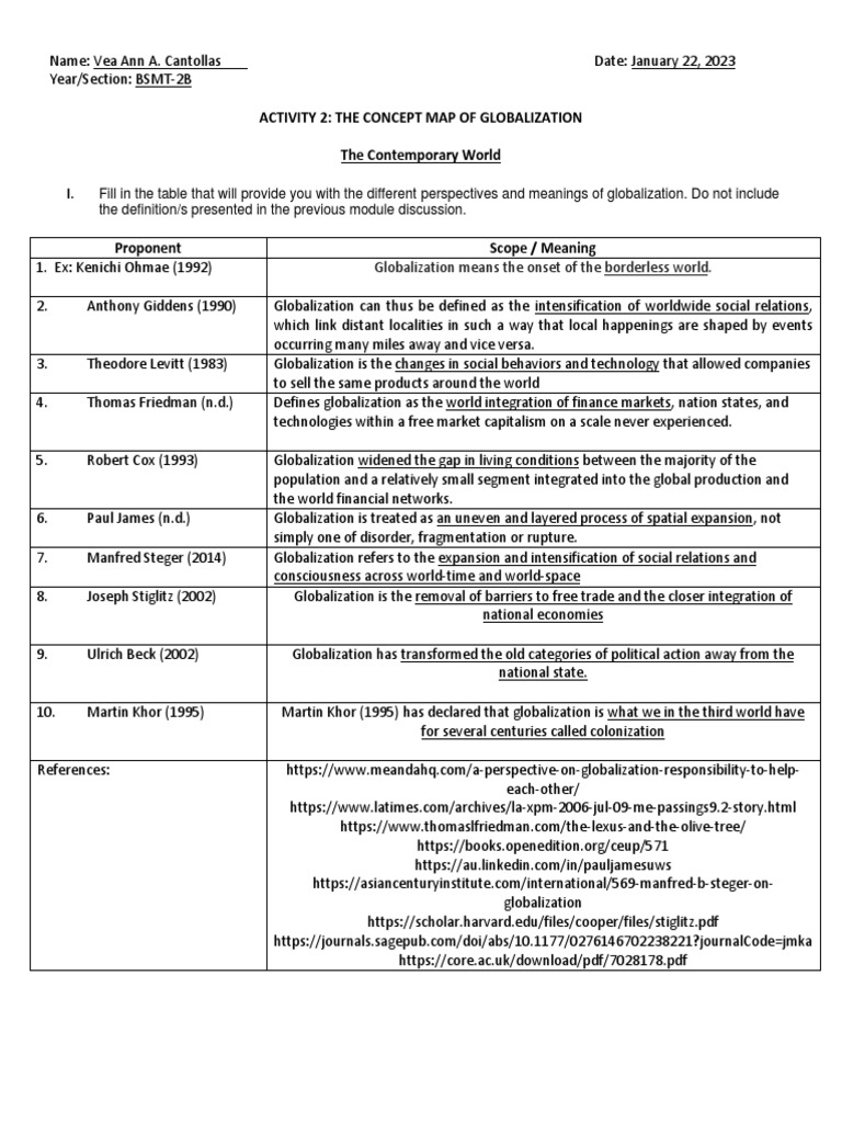 Globalization: Perspectives on an Uneven and Layered Process of Spatial ...