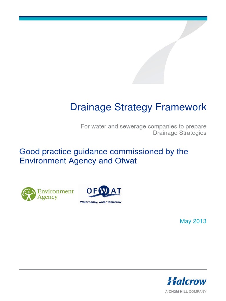 RPT Com201305drainagestrategy | PDF | Risk | Sewage Treatment
