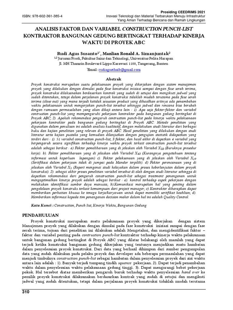 323 - CEEDRIMSREV - Ebook - Prosiding CEEDRIMS 2021 - Rev300821 PDF | PDF