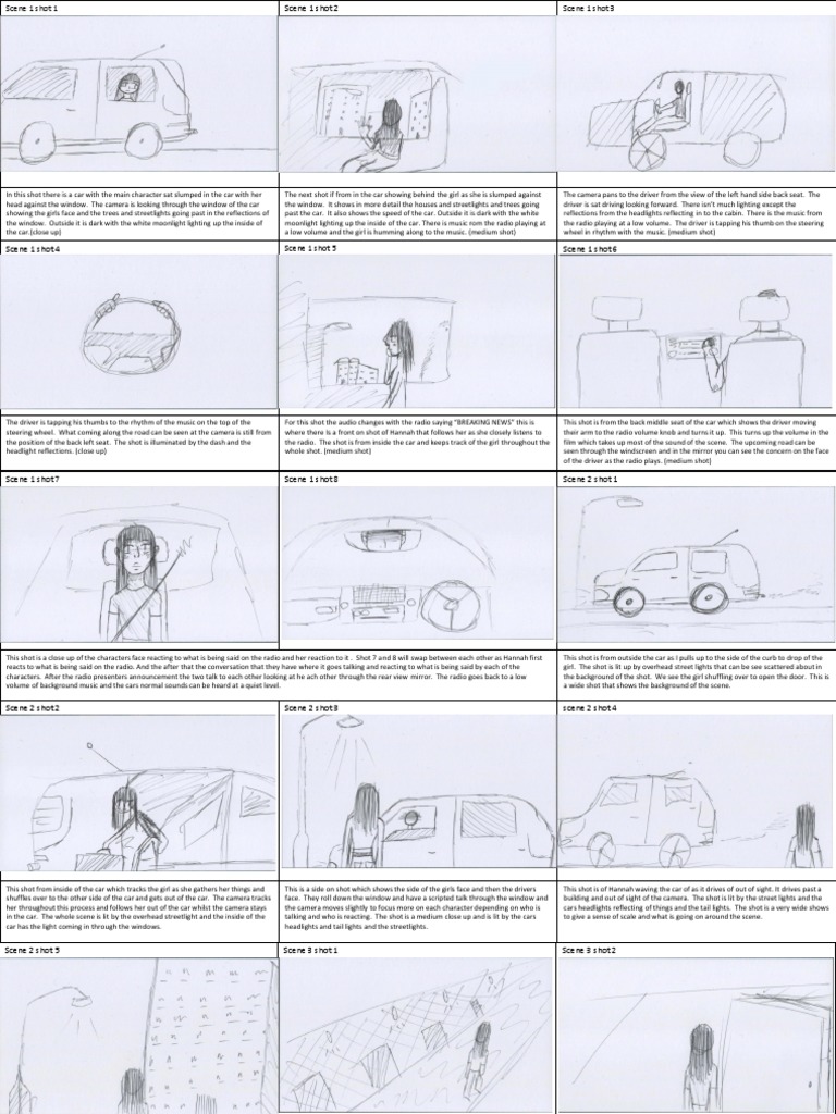 Storyboard | PDF | Door | Camera