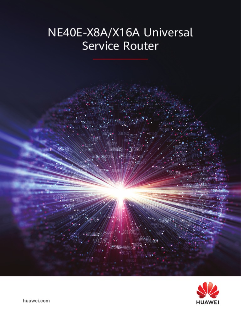 Enterprise NE40E Universal Service Router Product Brochure | PDF ...
