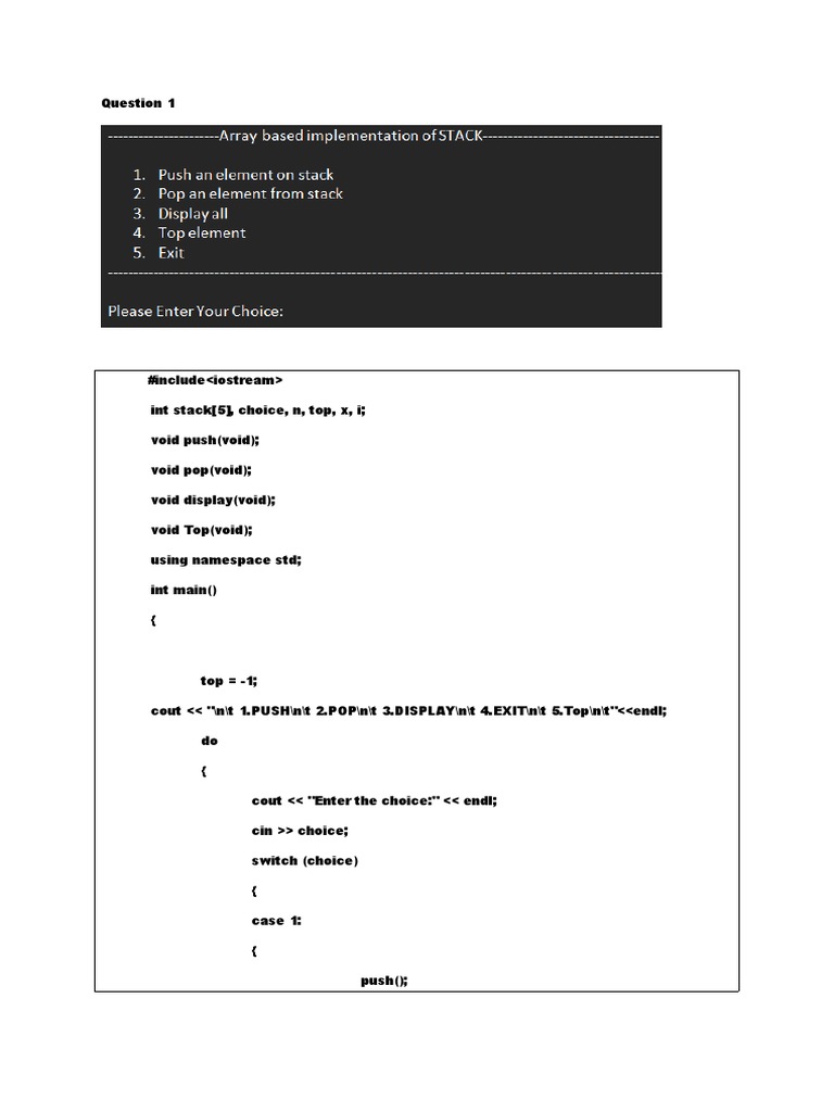 Dsa Lab 5 | PDF | Computer Programming | Software Engineering Dsa Lab 5 | PDF | Computer Programming | Software Engineering
