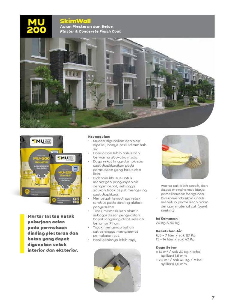 MU-200 SkimWall | PDF