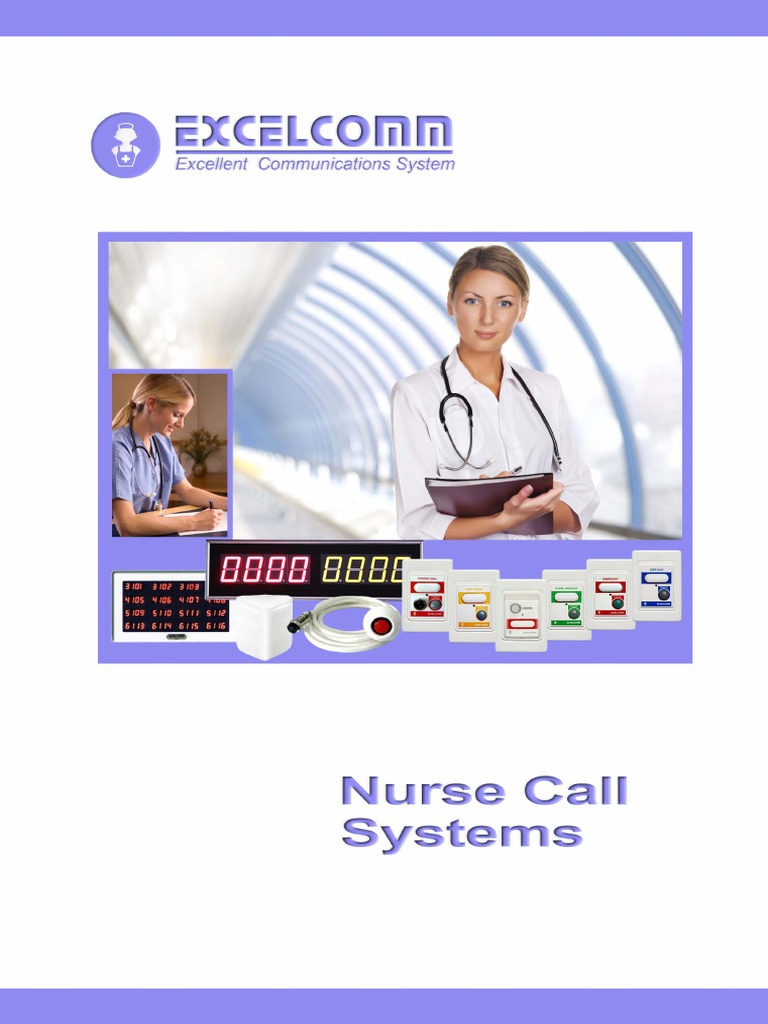 Catalog Nurse Call Code Blue System Excelcomm | PDF | Power Supply ...