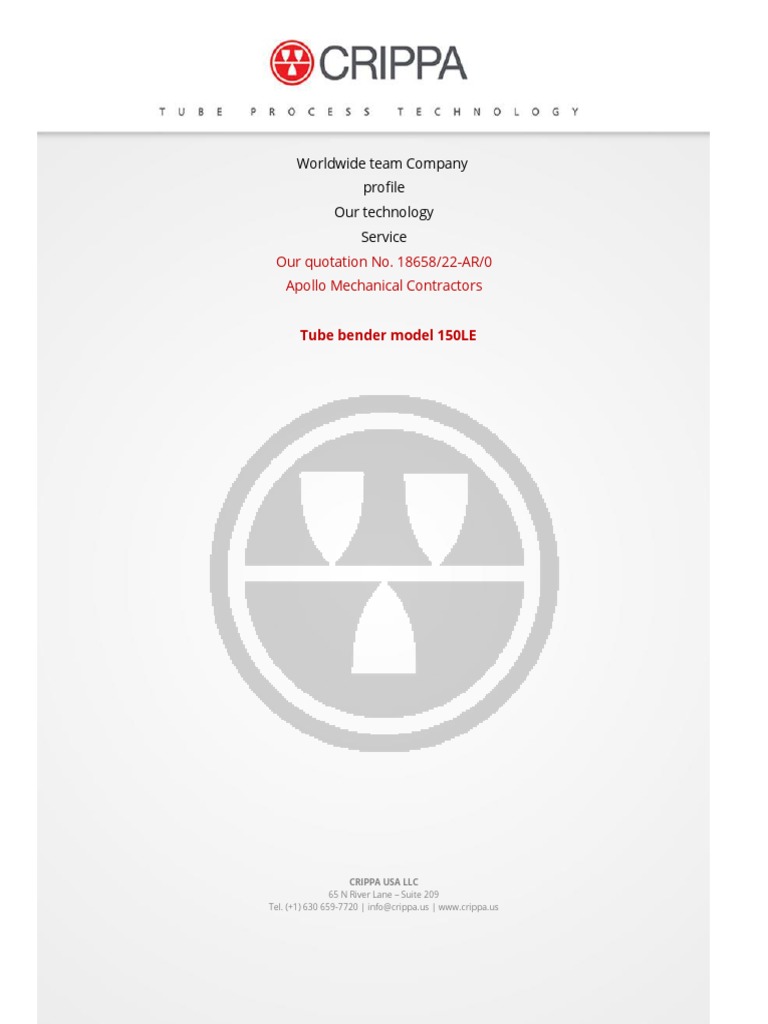 150LE Tube Bending Machine PDF | PDF | Automation | Numerical Control