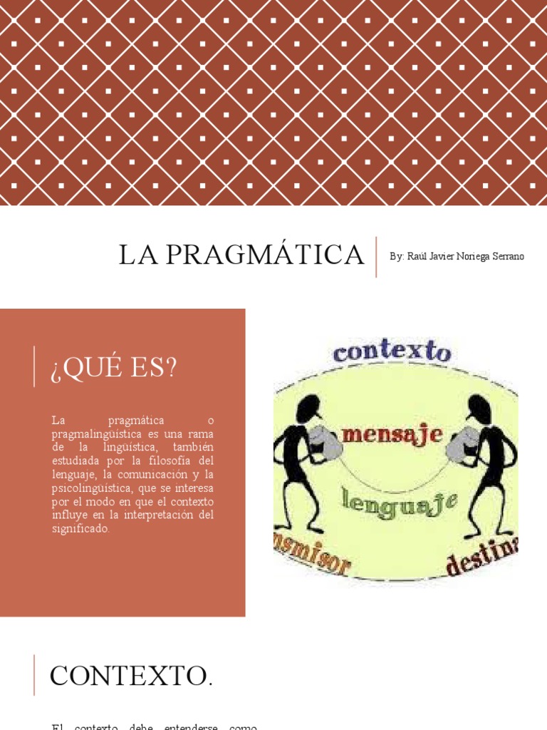La pragmática.pptx | PDF