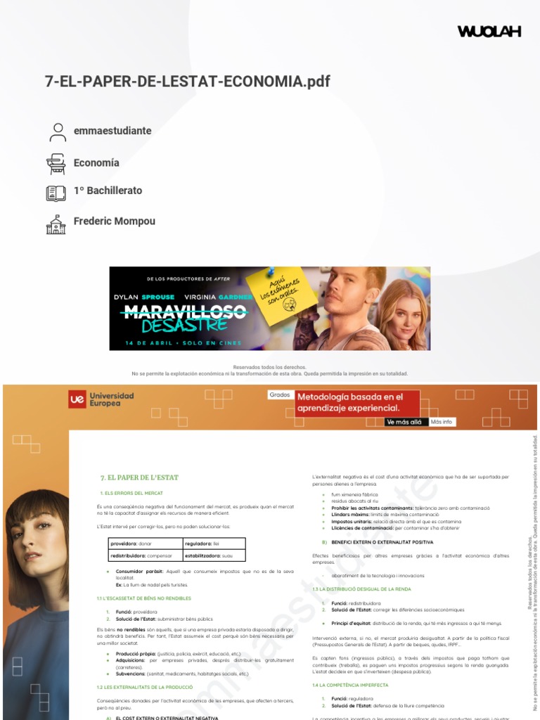 Wuolah Free 7 EL PAPER DE LESTAT ECONOMIA | PDF
