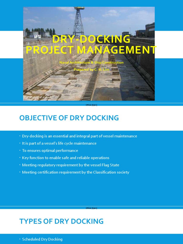 MA3017 - 5 Dry Docking Preparation PDF | PDF | Ships | Fuel Oil