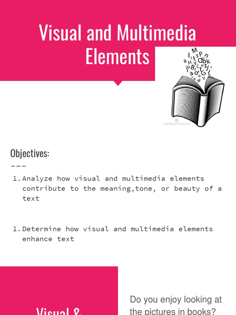 Analyzing Visual and Multimedia Elements | PDF