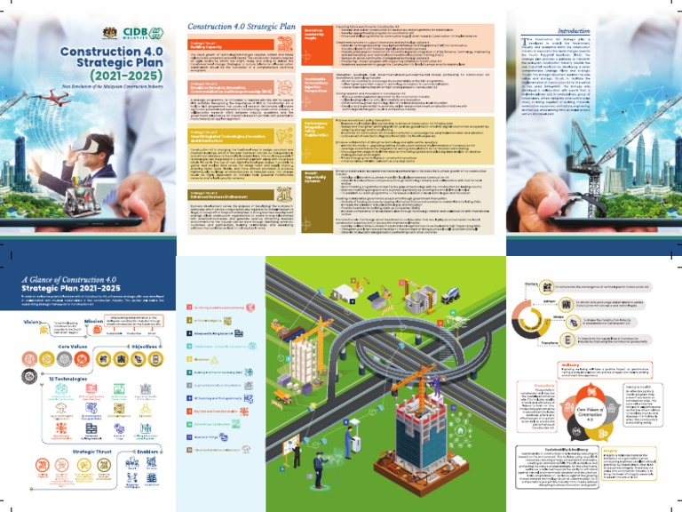 CIDB Construction 4.0 Strategic Plan 2021-25 | PDF