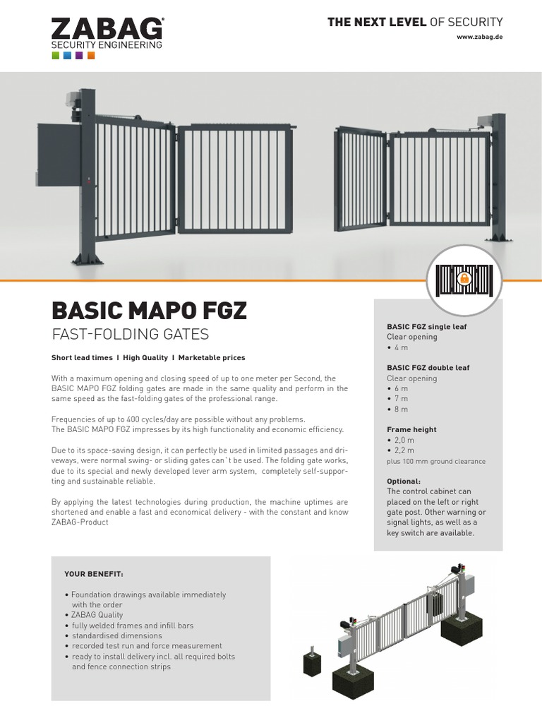 ZABAG Basic Mapo FGZ | PDF | Manufactured Goods